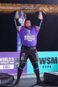 Overhead Press - The World's Strongest Man