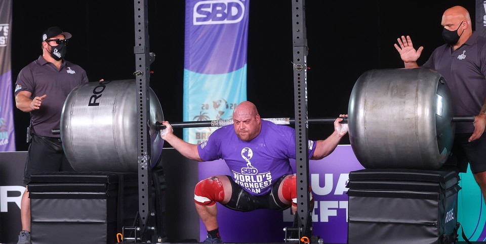 Squat Lift - The World's Strongest Man